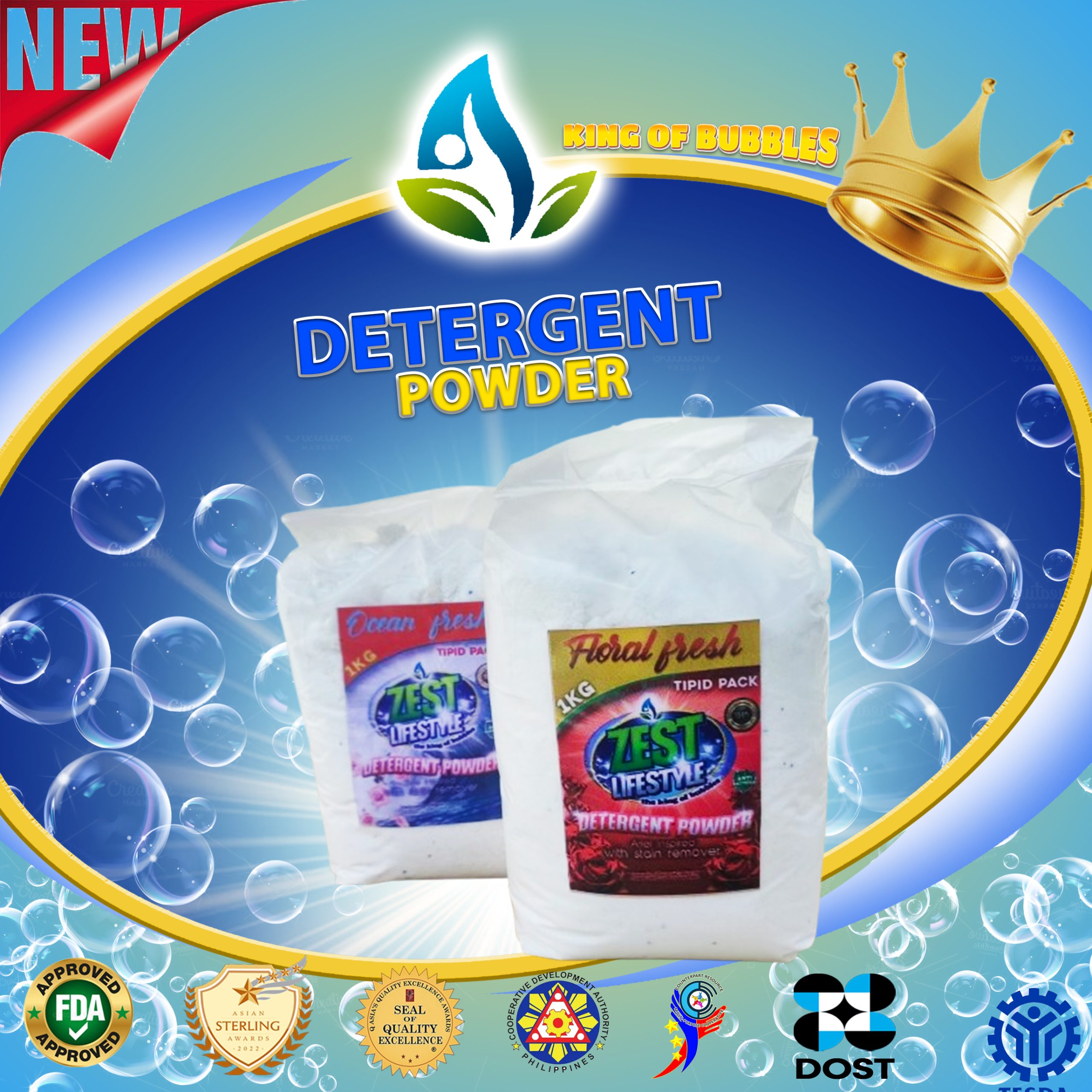 Powder Detergent | Zestlifestyle
